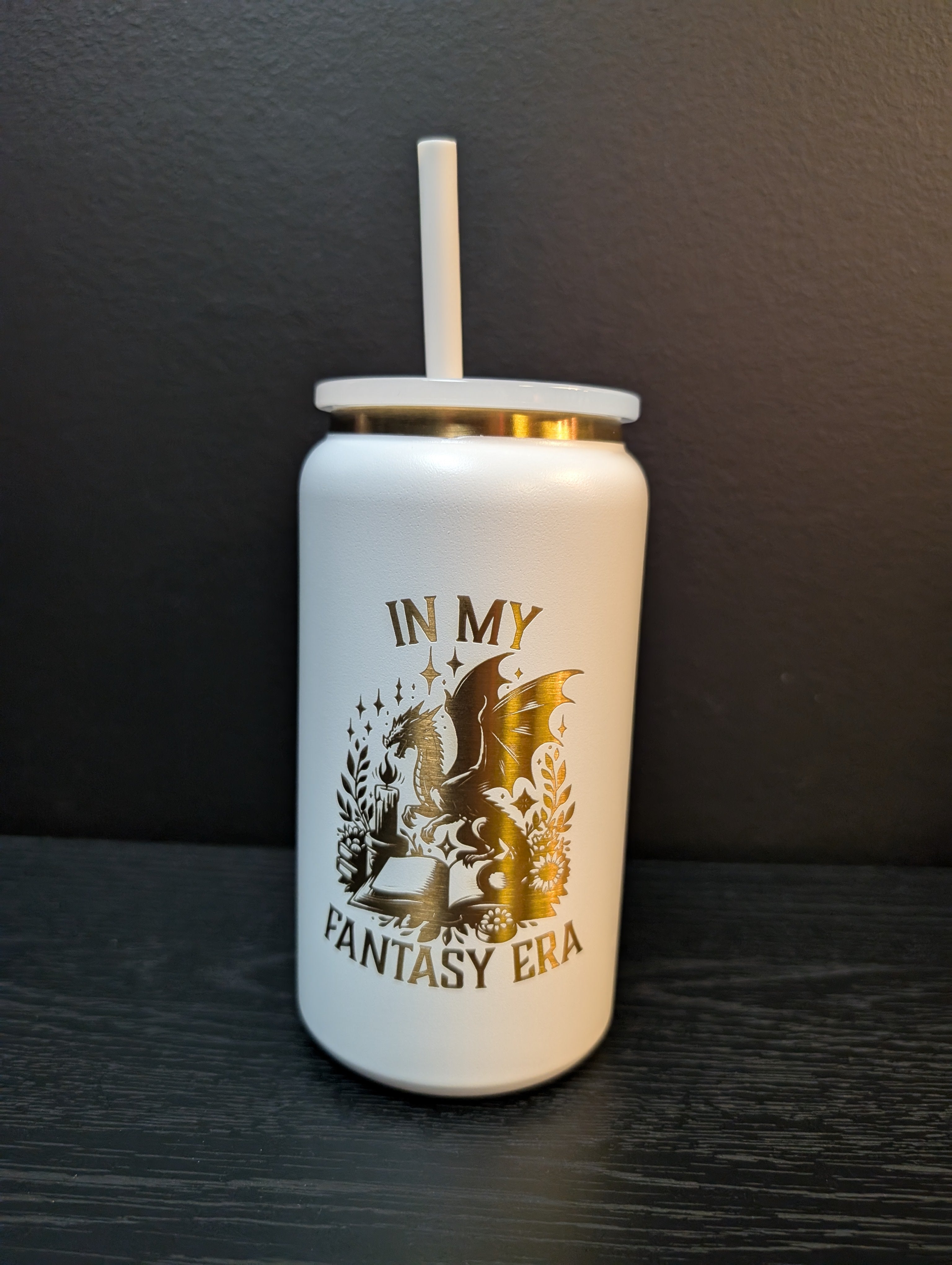 In My Fantasy Era Tumblr w/ Straw 16oz – The Forbidden Library